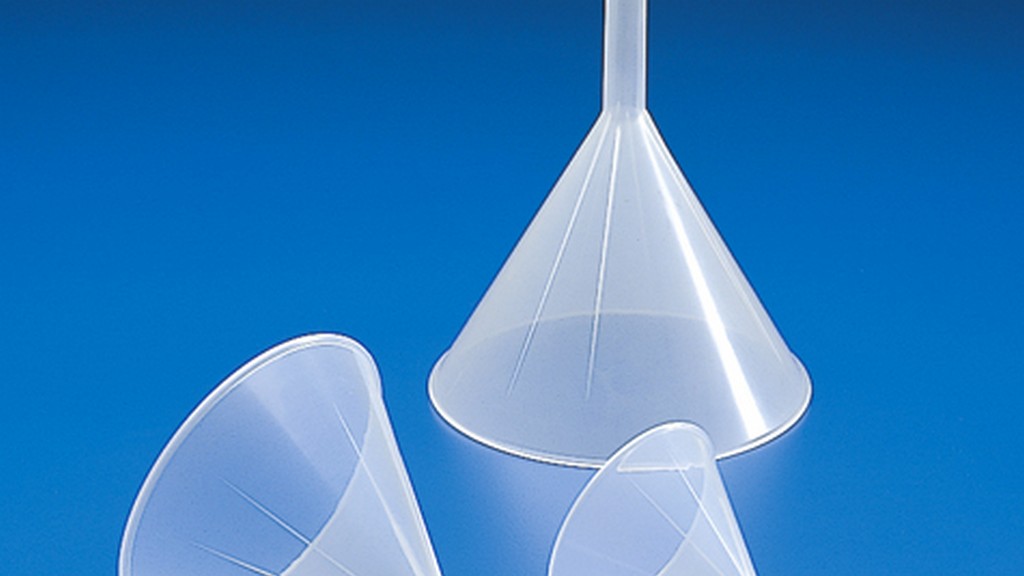 Embudos analíticos Polipropileno