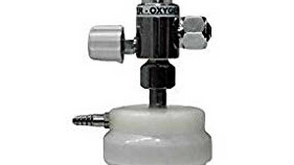 Flow Meter Humidifier Bottle