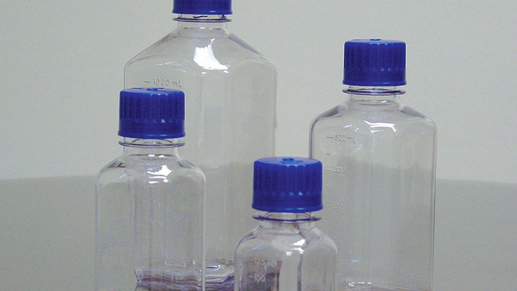 Plastic Laboratory Bottles