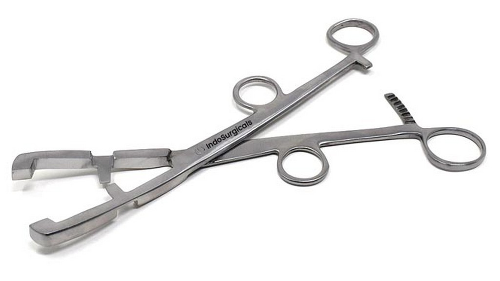 Pinza para miomectomía de Bonney