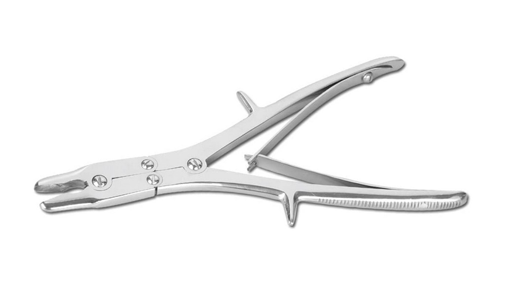 Straight Double Action Bone Cutter