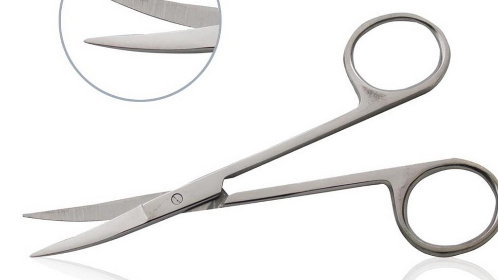 Tijeras Curvas Knapp Iris