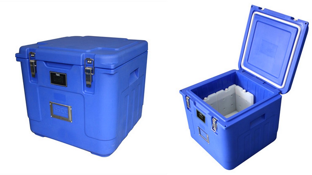 Small Vaccine Carrier Box, 2 Liter with 0.80 Ice Packs