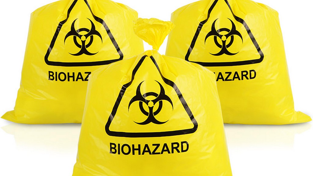 Yellow Medical Waste Bag