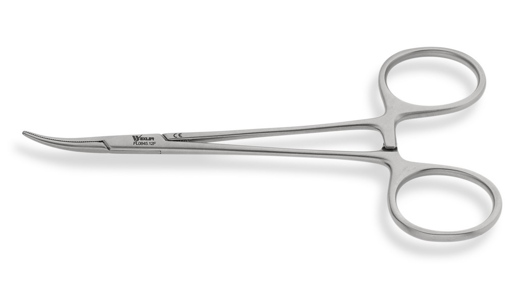 Pinzas para la arteria del mosquito (curvadas)