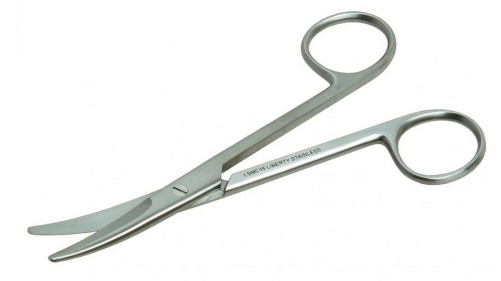 Tijeras curvas Metzenbaum de carburo de tungsteno