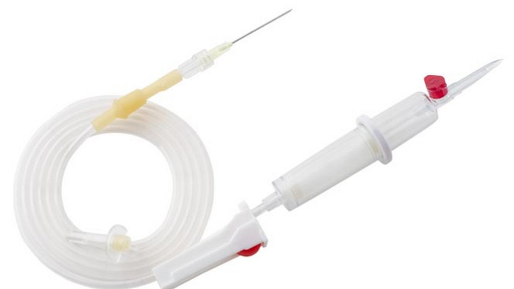 Special Valved Blood Transfusion Set