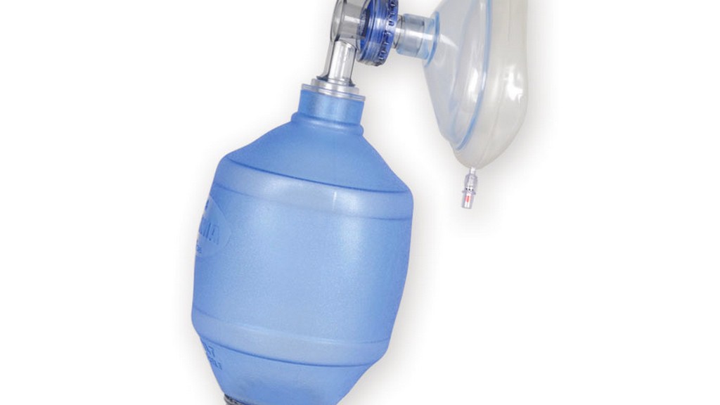 Adult Blue Color Artificial Respirator