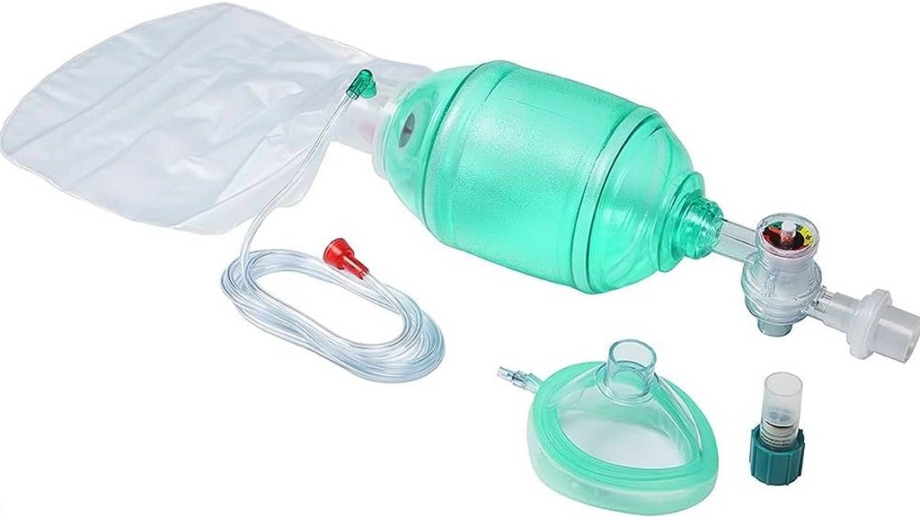 Adult Green Color Artificial Respirator